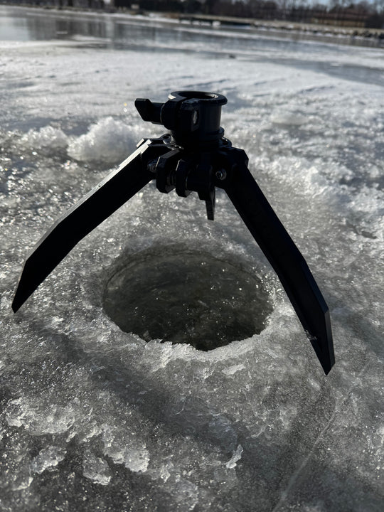 Summit Injection Molded Ice Mount Tripod – Pacific Angler