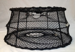 Bron's ST007V Black Vinyl Round Prawn Trap – Pacific Angler