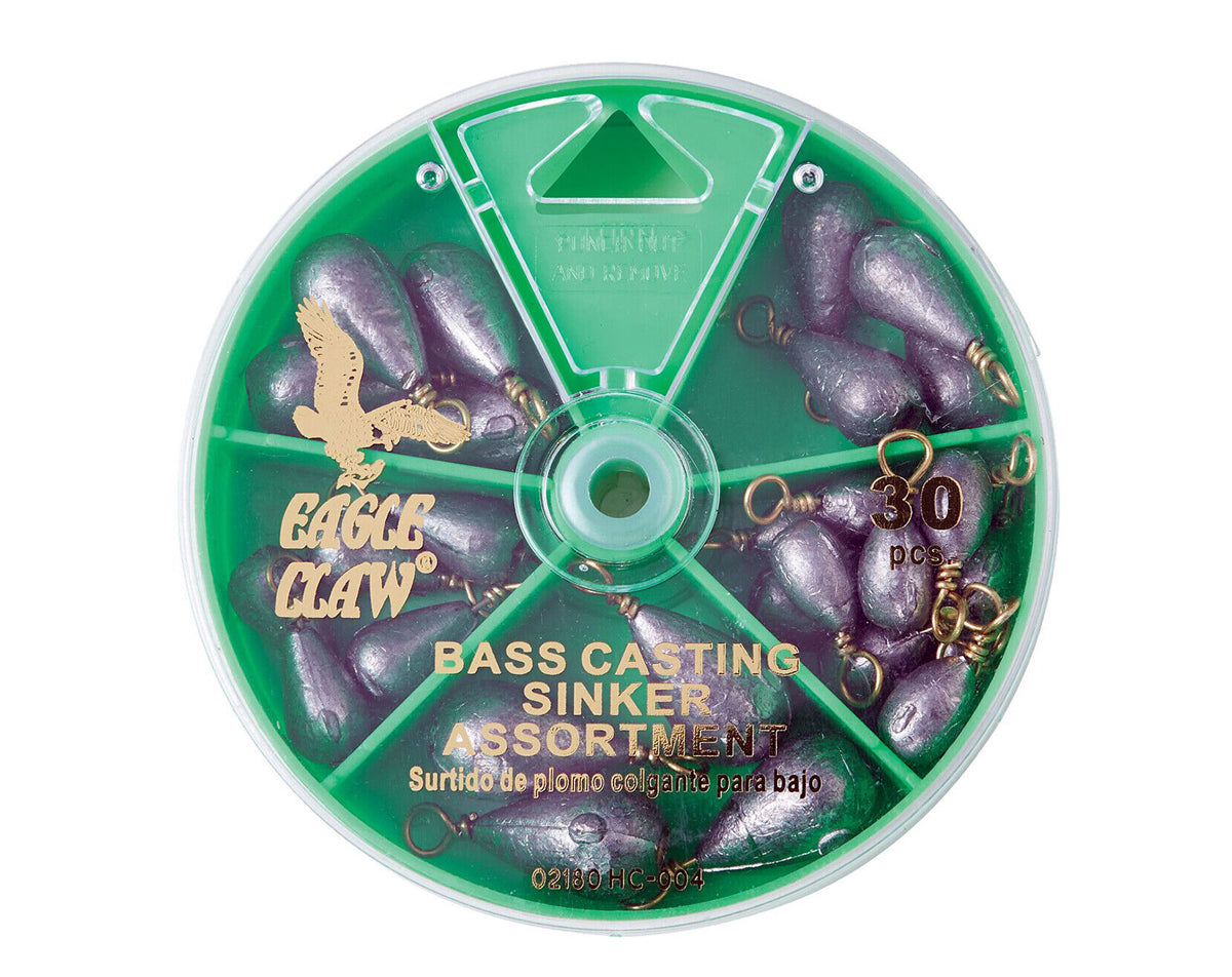 Danielson Bass Casting Sinker Selector 27pc – Pacific Angler
