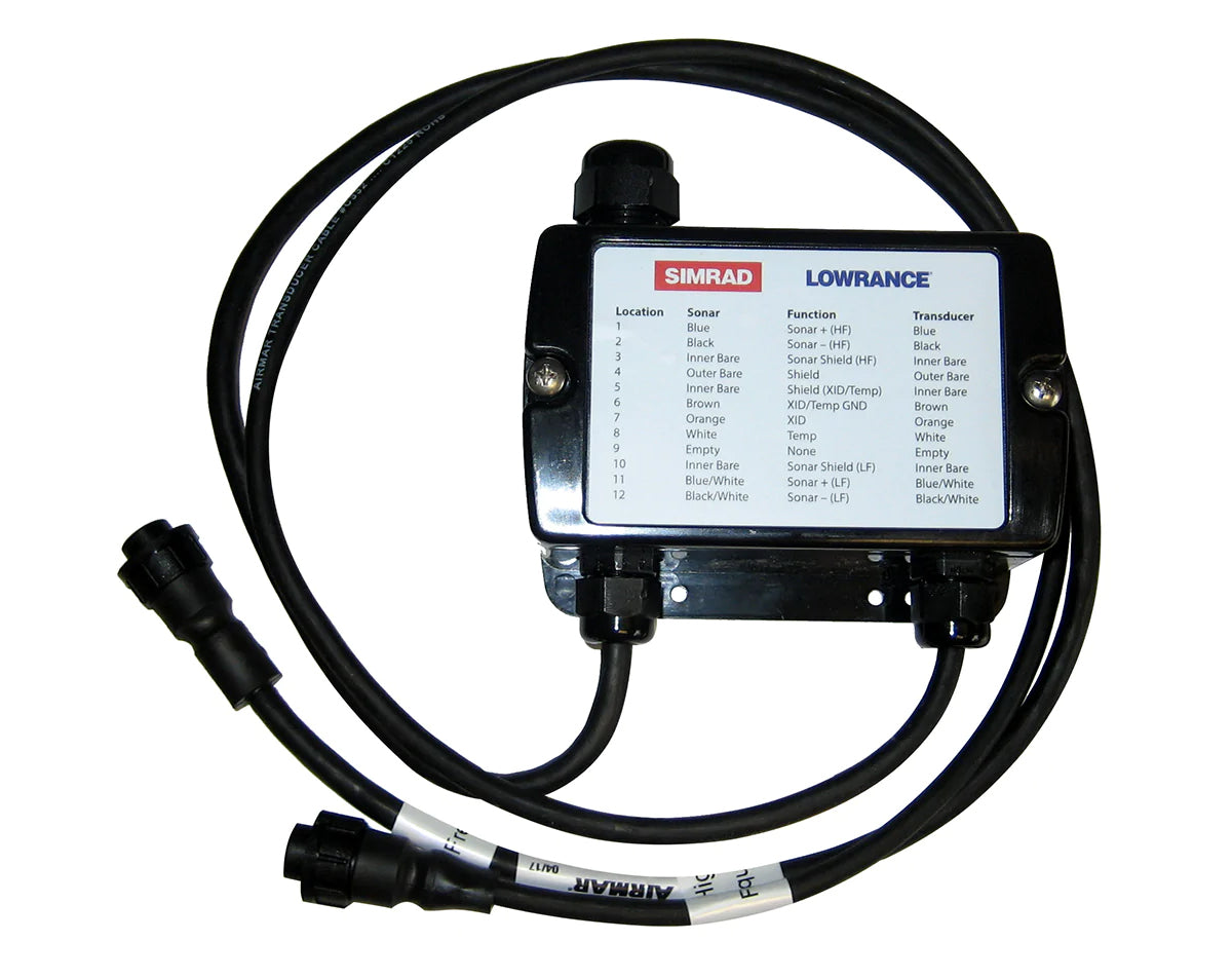 Navico Dual 9-Pin Wiring Block Sonar Adapter – Pacific Angler