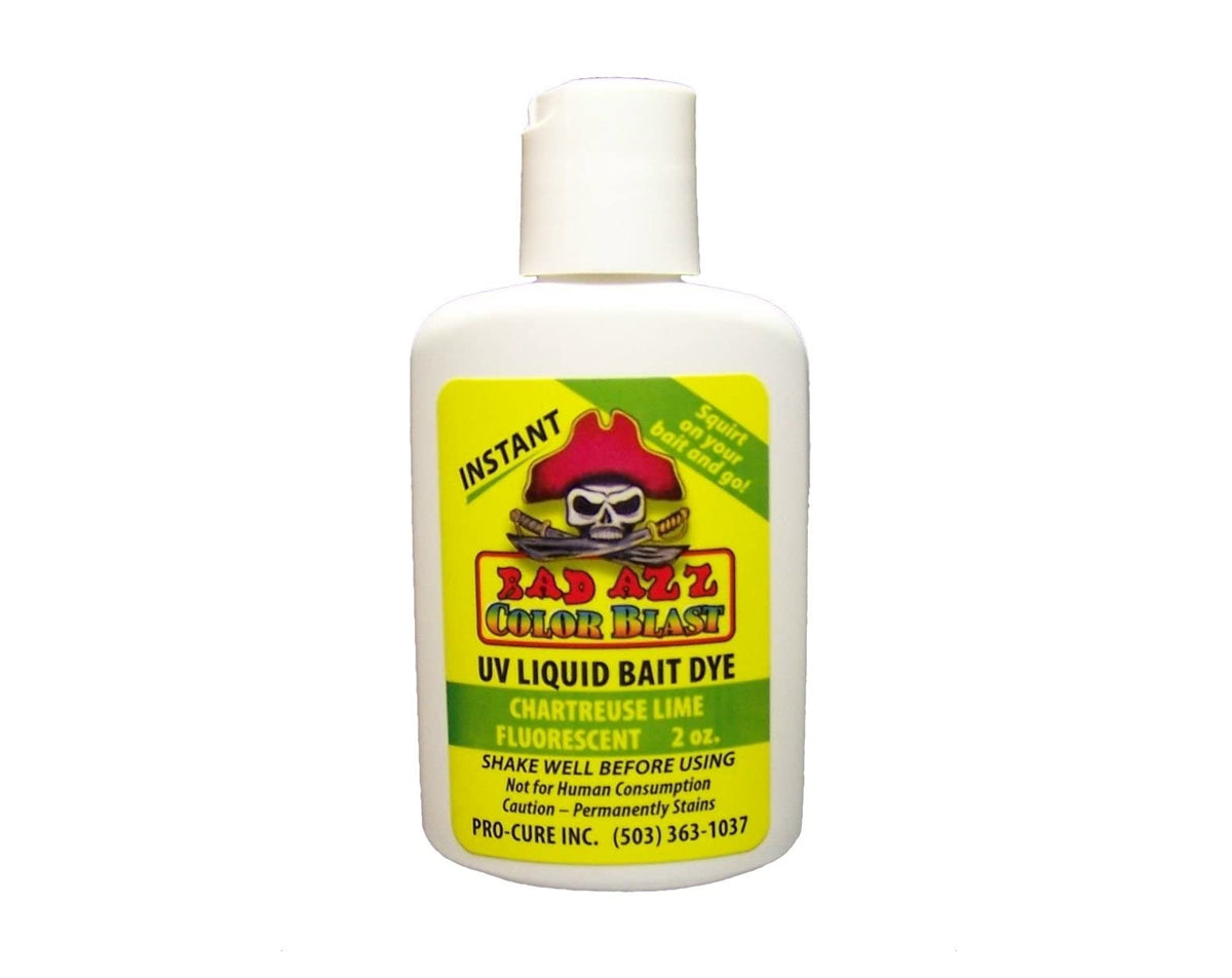 Pro Cure Bad Azz UV Liquid Bait Dye 2 oz – Pacific Angler