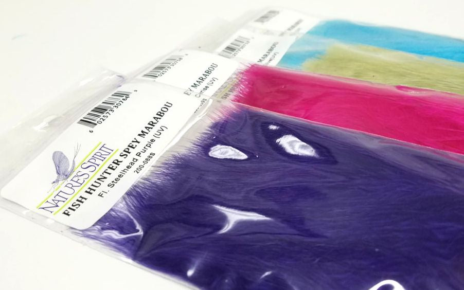 Fish Hunter Blood Quill Spey Marabou – Pacific Angler